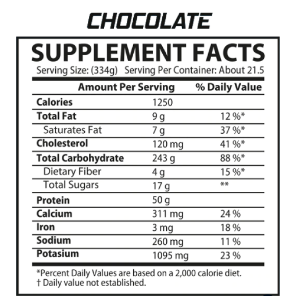 Gain Rulz Weight Gainer 7,25 kg | Купить гейнер с бесплатной доставкой ...